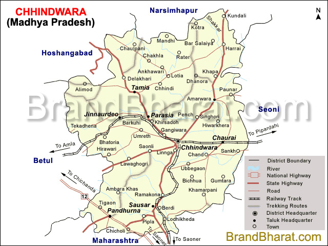Villages in BICHBEHARI Panchayat JAMAI Block, Chhindwara, Madhya ...